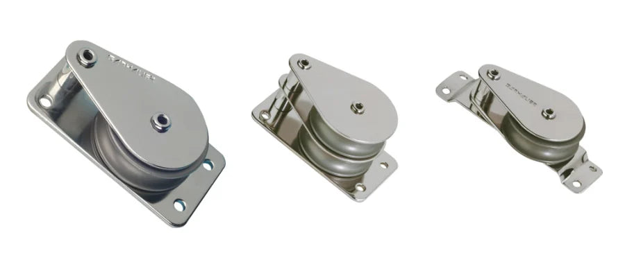 Garhauer Marine 64 mm Series 40 Stainless Cheek Block, 40-21S | SailM8