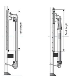 Selden Spinnaker Pole Slider - Toggle Jaw, 25mm Track, 511-553-03 | SailM8
