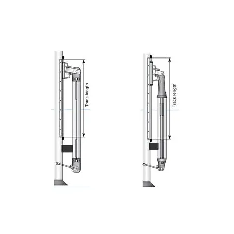 Selden Spinnaker Pole Slider - Toggle Jaw, 32mm Track | SailM8